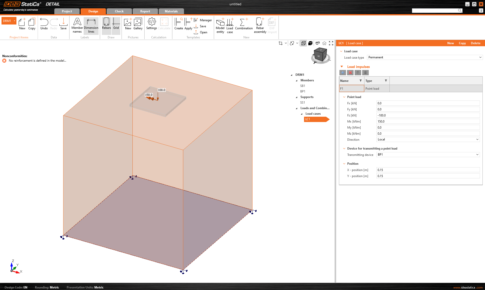 Full functionalities of Detail 3D | IDEA StatiCa